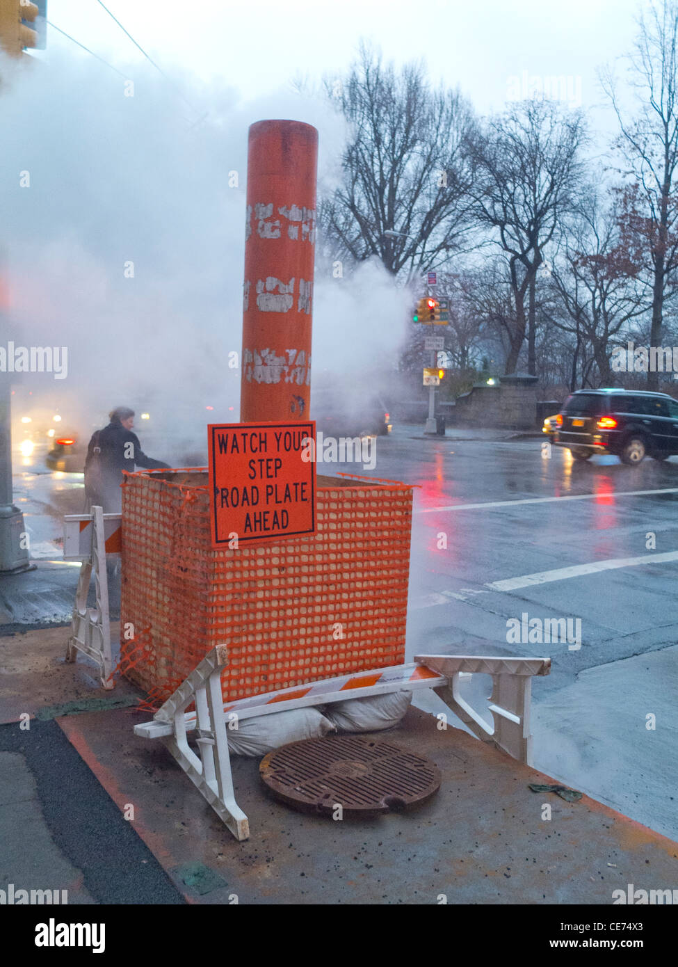 New York Manhole Steam High Resolution Stock Photography and Images - Alamy