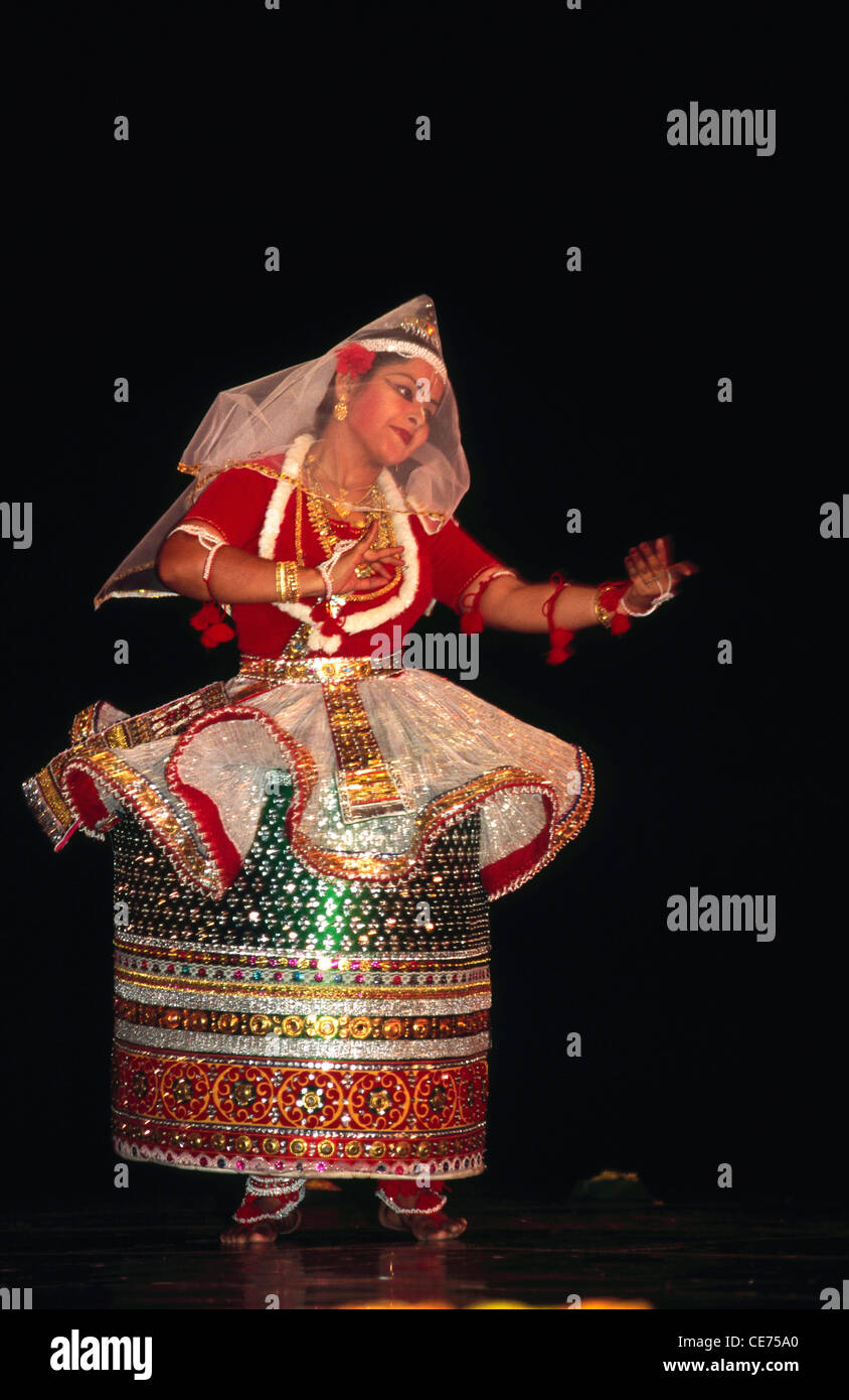 DBA 83002 : indian classical dancer manipuri dance manipur india MR ...