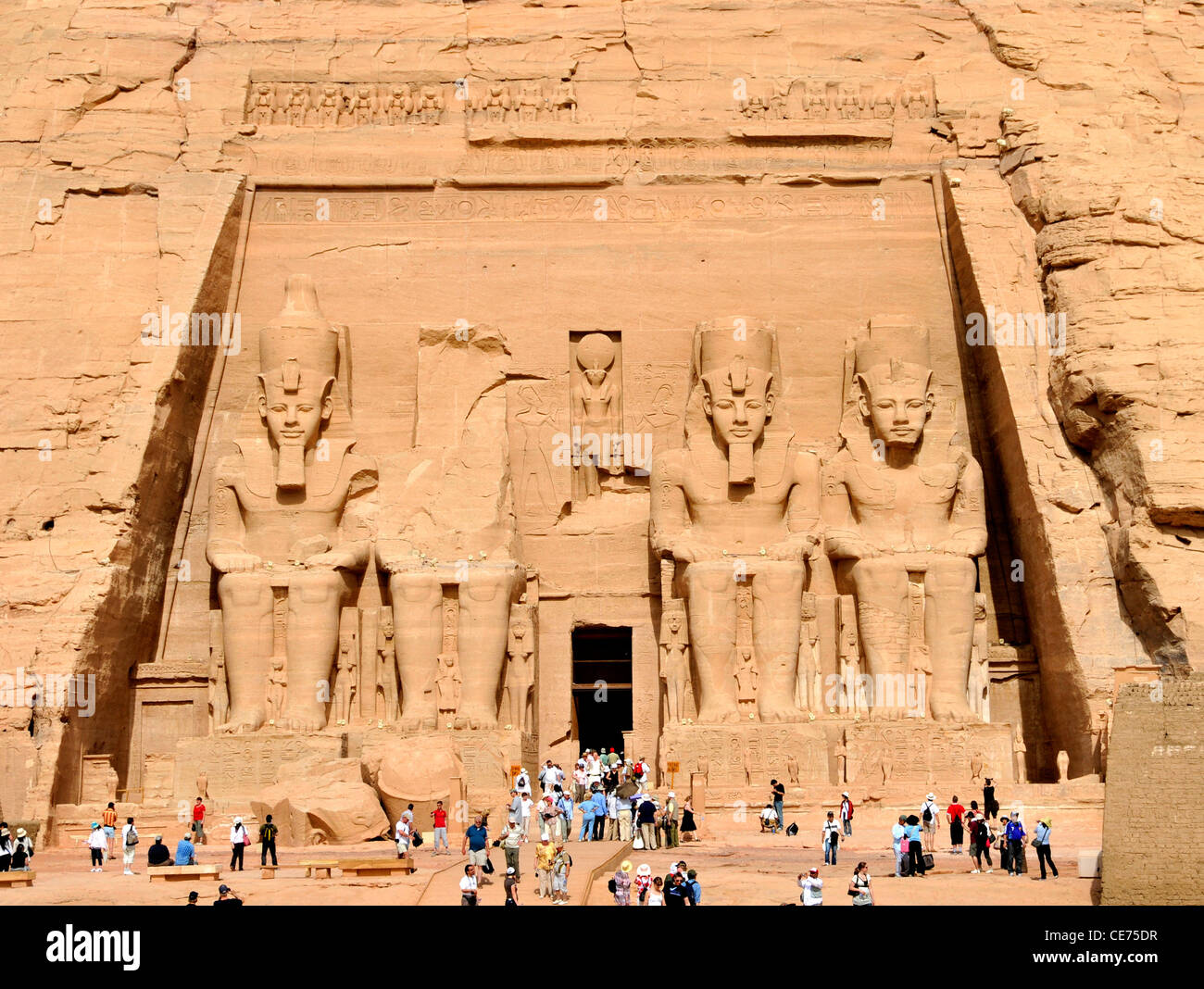 Abu Simbel Egypt Middle East Stock Photo - Alamy