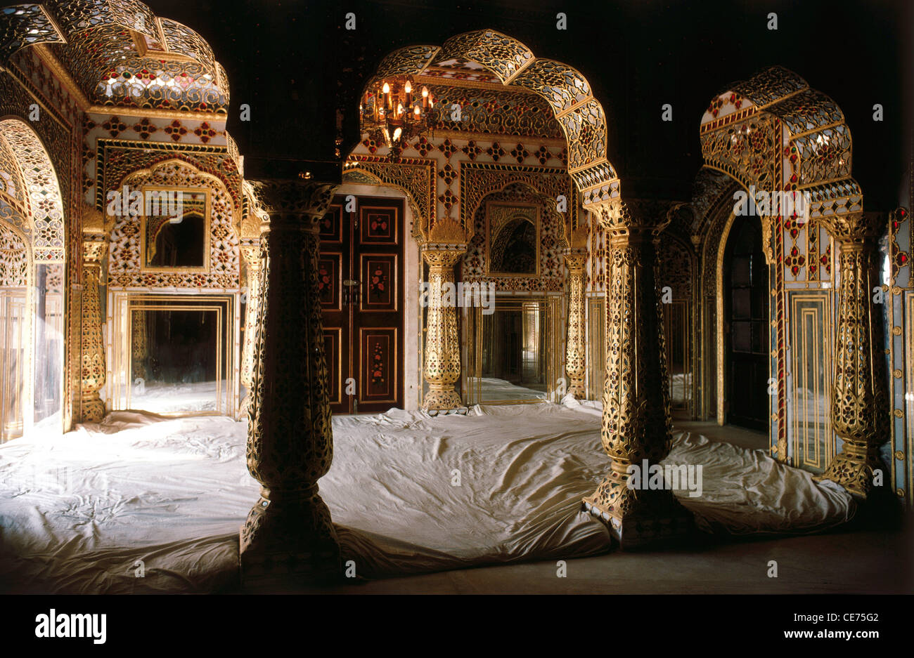 interior of city palace jaipur rajasthan india Stock Photo - Alamy