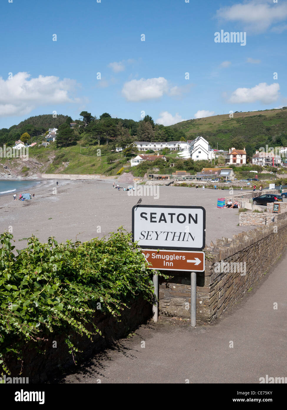 Seaton Cornwall UK Stock Photo - Alamy