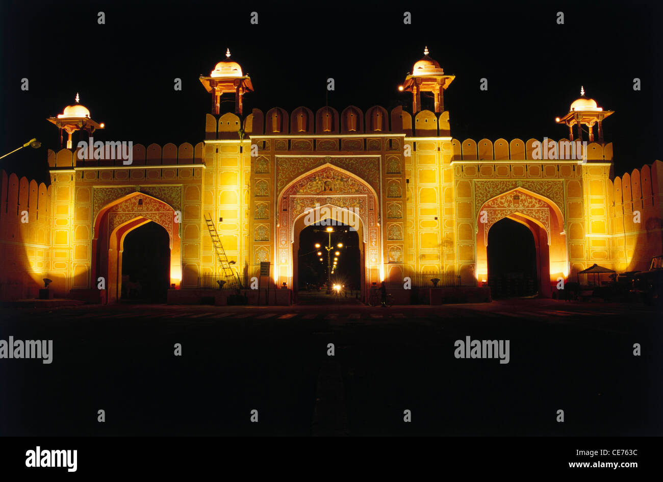 indian entry gate of jaipur city rajasthan india asia Stock Photo - Alamy