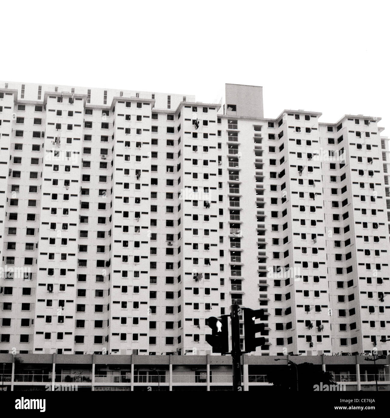 High density public housing in Singapore in Far East Southeast Asia. Architecture Tower ...