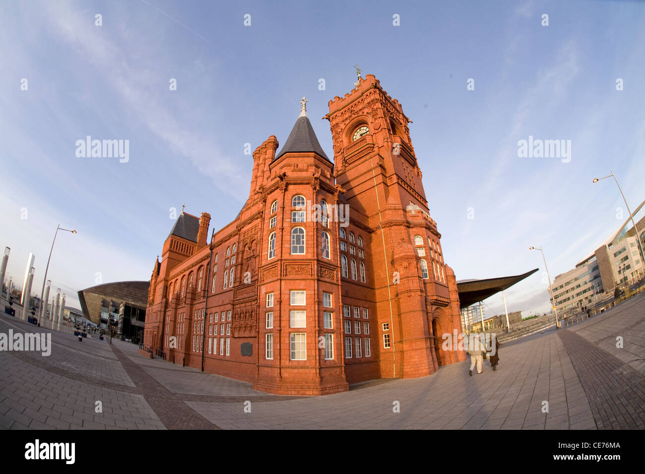 Cardiff bay pierhead building national hi-res stock photography and ...