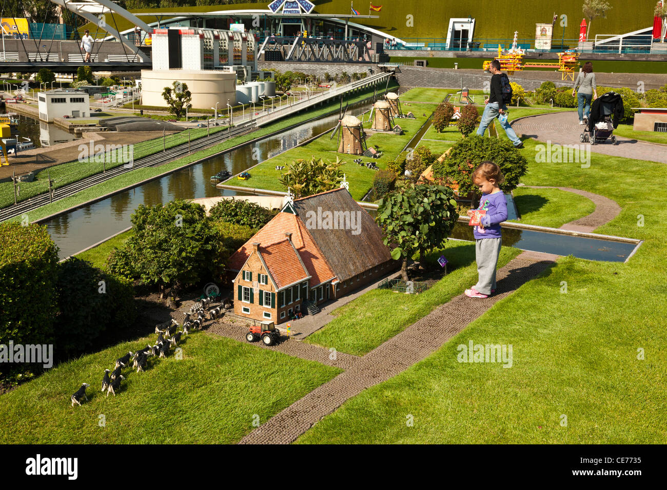 The model city of Madurodam. The Netherlands Stock Photo - Alamy