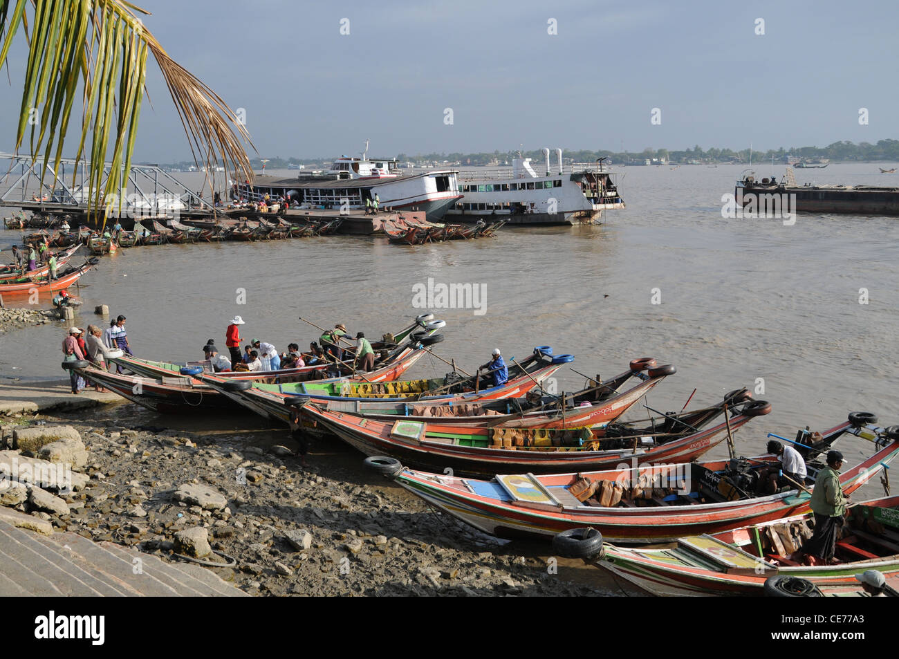 Myanmar river hi-res stock photography and images - Alamy