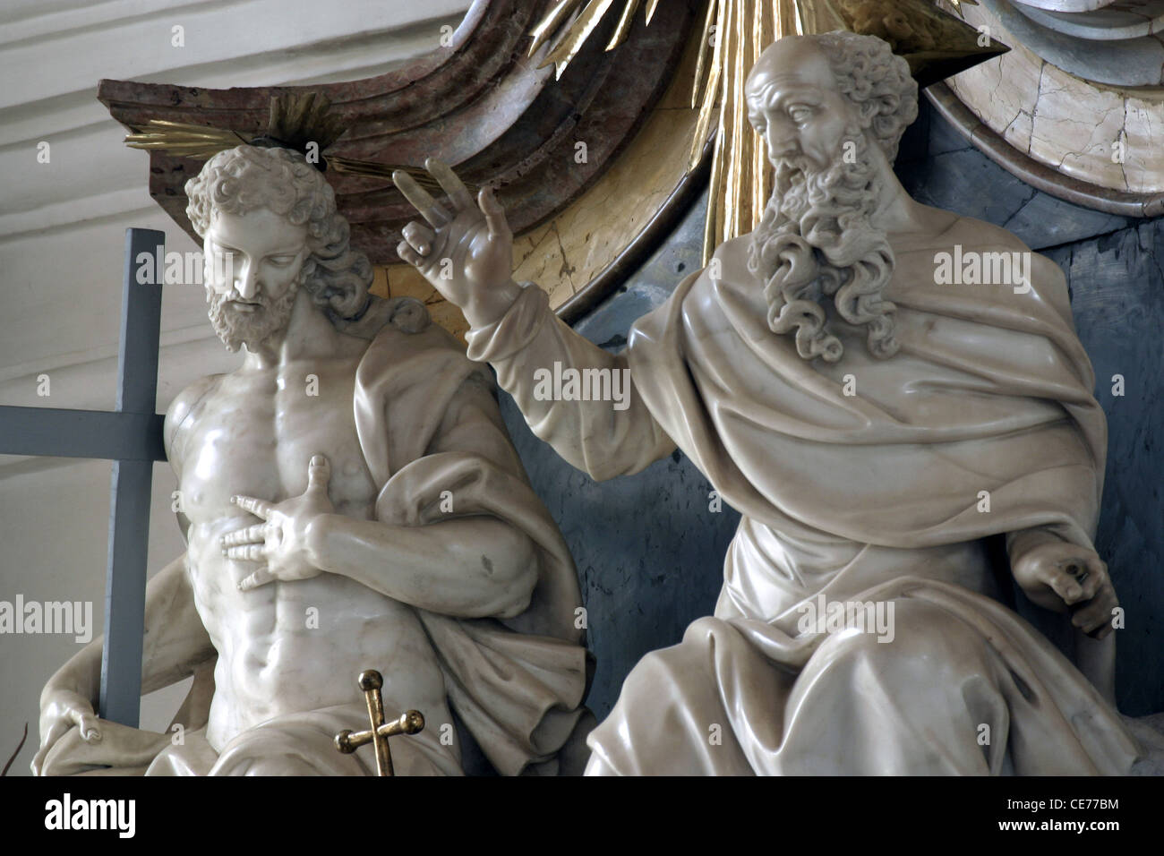 Father son holy spirit trinity hi-res stock photography and images - Alamy