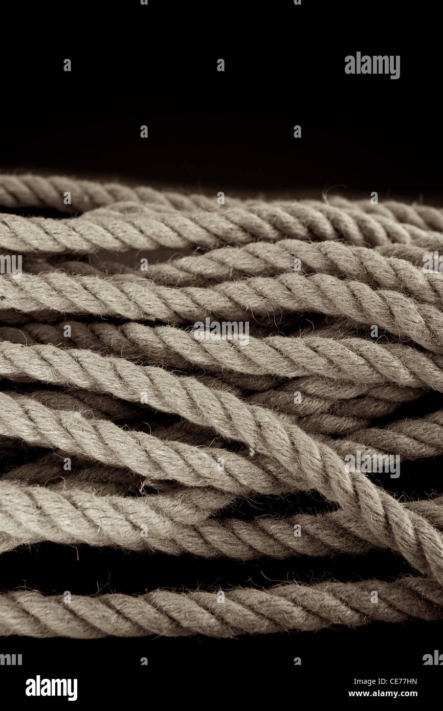 Sea worn ropes hi-res stock photography and images - Alamy