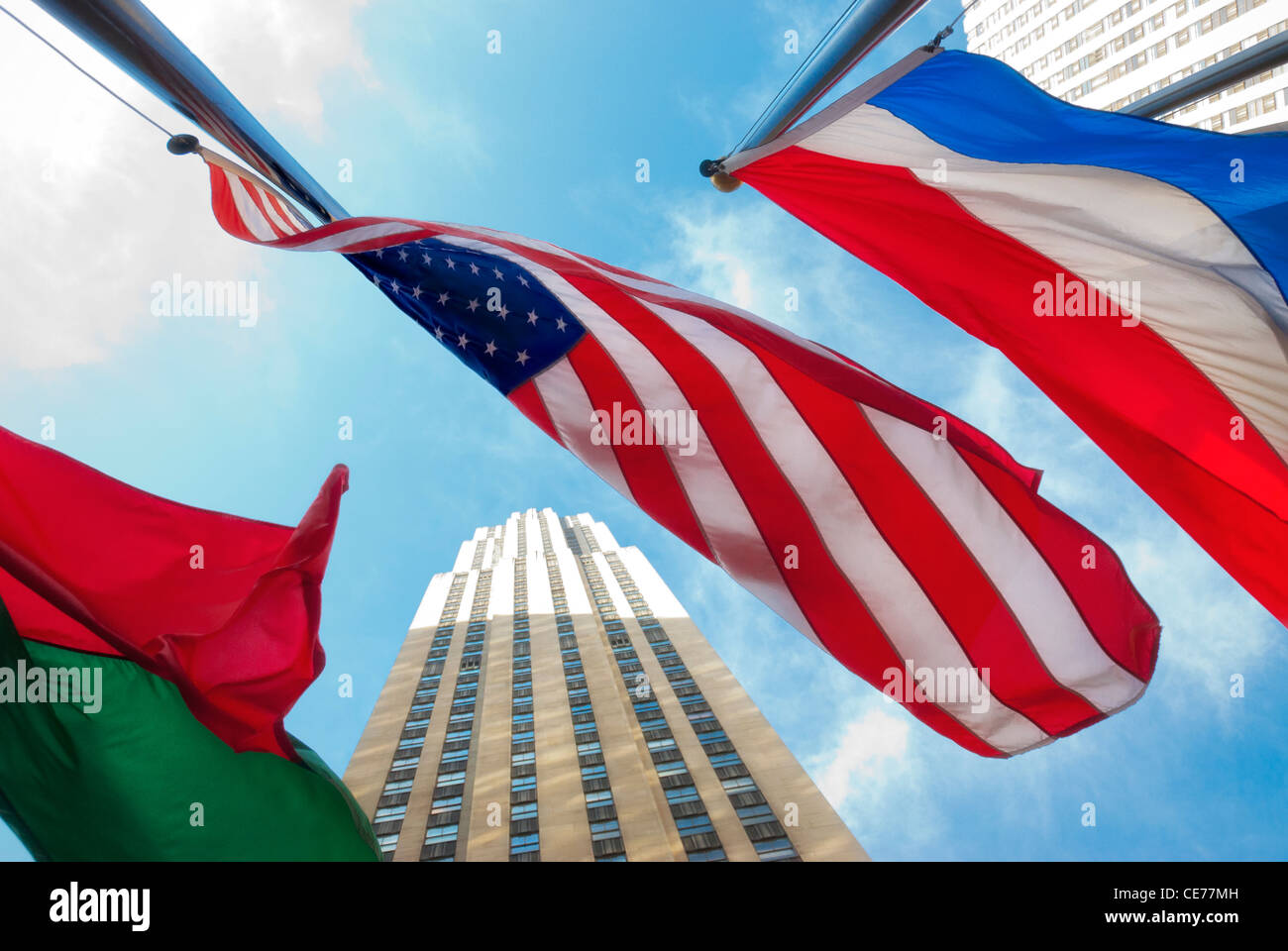 American flag netherlands nyc hi-res stock photography and images - Alamy
