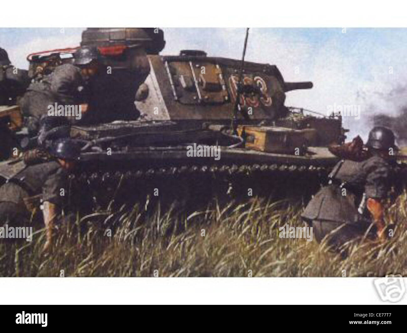 Colour images of the second world war Stock Photo - Alamy