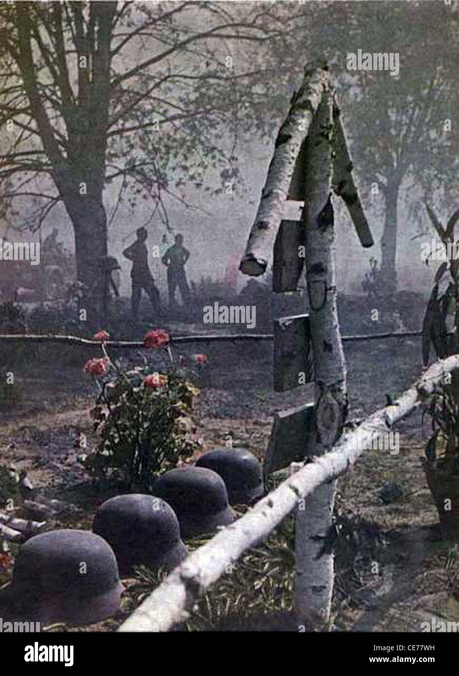 Colour images of the second world war Stock Photo - Alamy