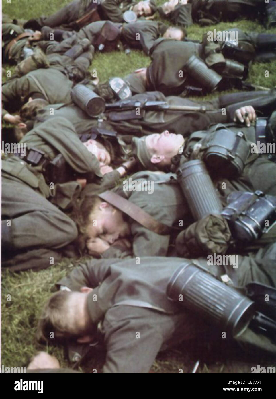 Colour images of the second world war Stock Photo - Alamy