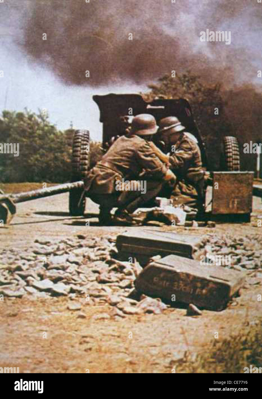 Colour images of the second world war Stock Photo - Alamy