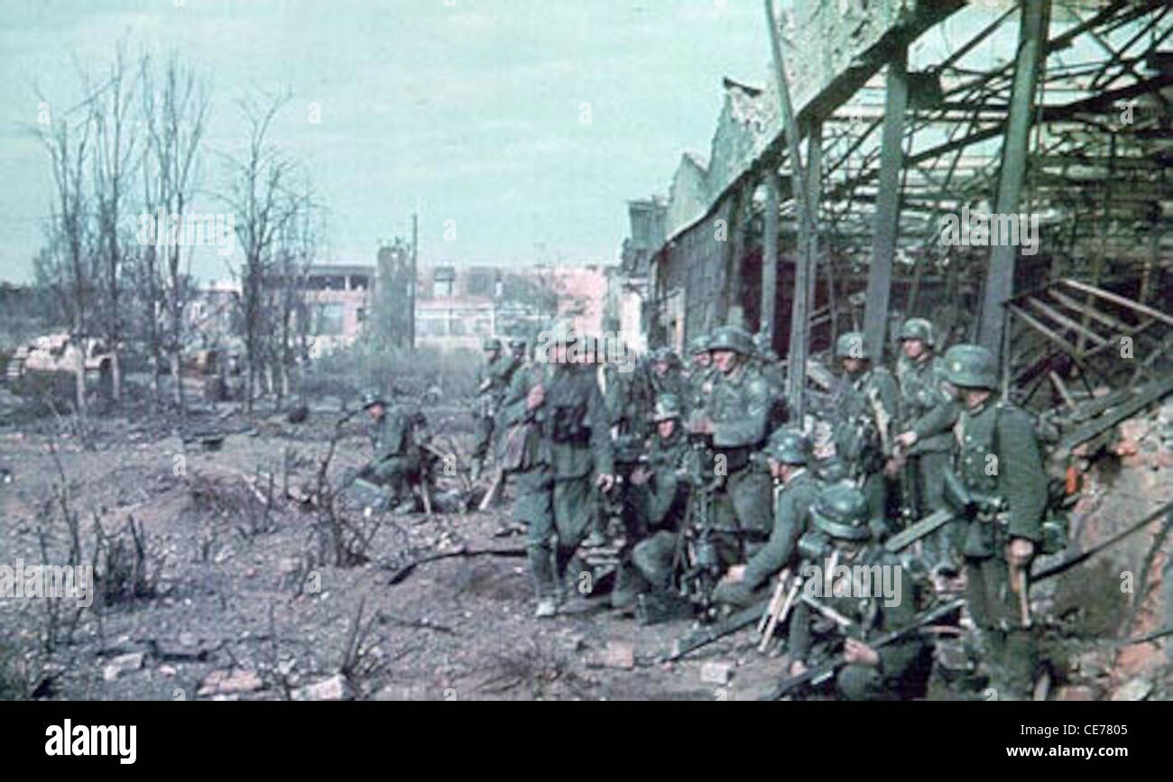 Colour images of the second world war Stock Photo - Alamy