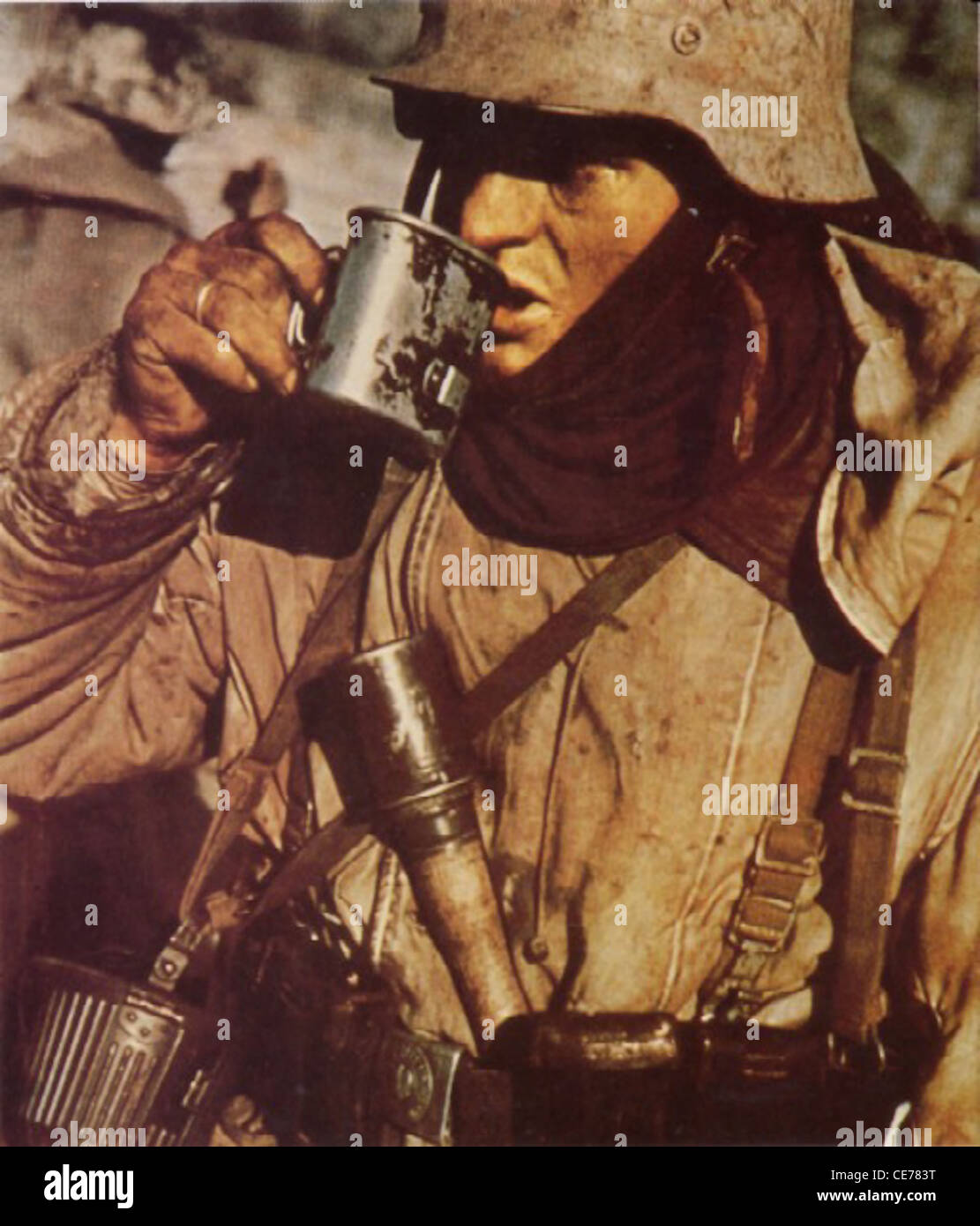 Colour images of the second world war Stock Photo - Alamy