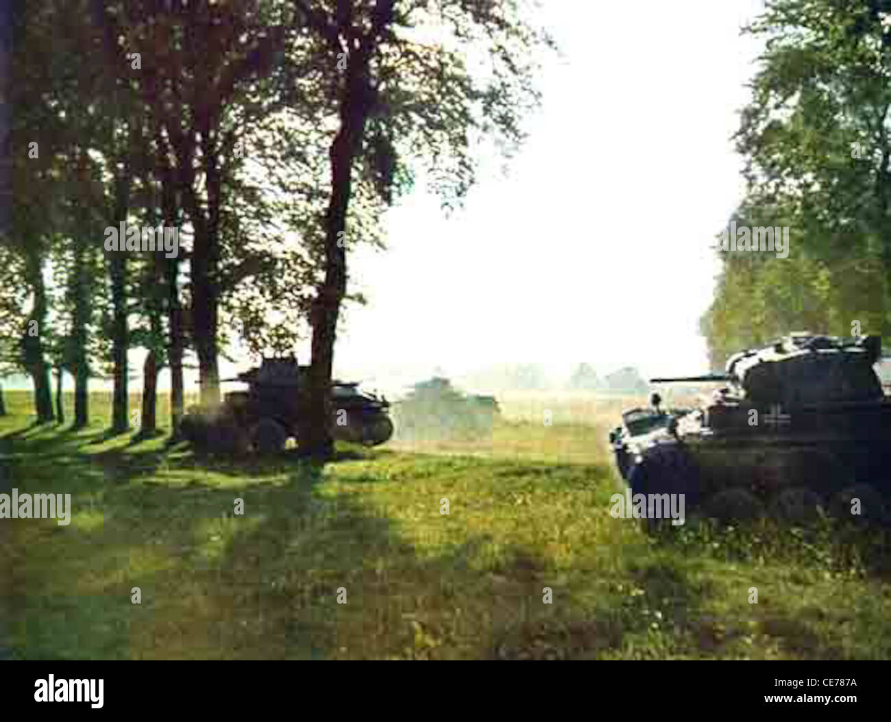 Colour images of the second world war Stock Photo - Alamy