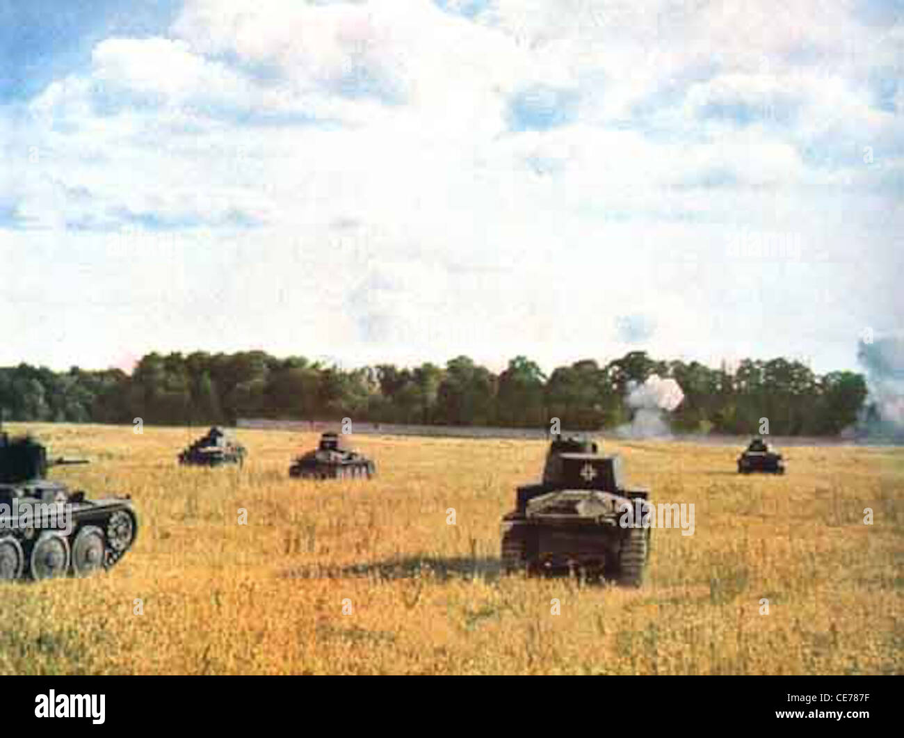 Colour images of the second world war Stock Photo - Alamy