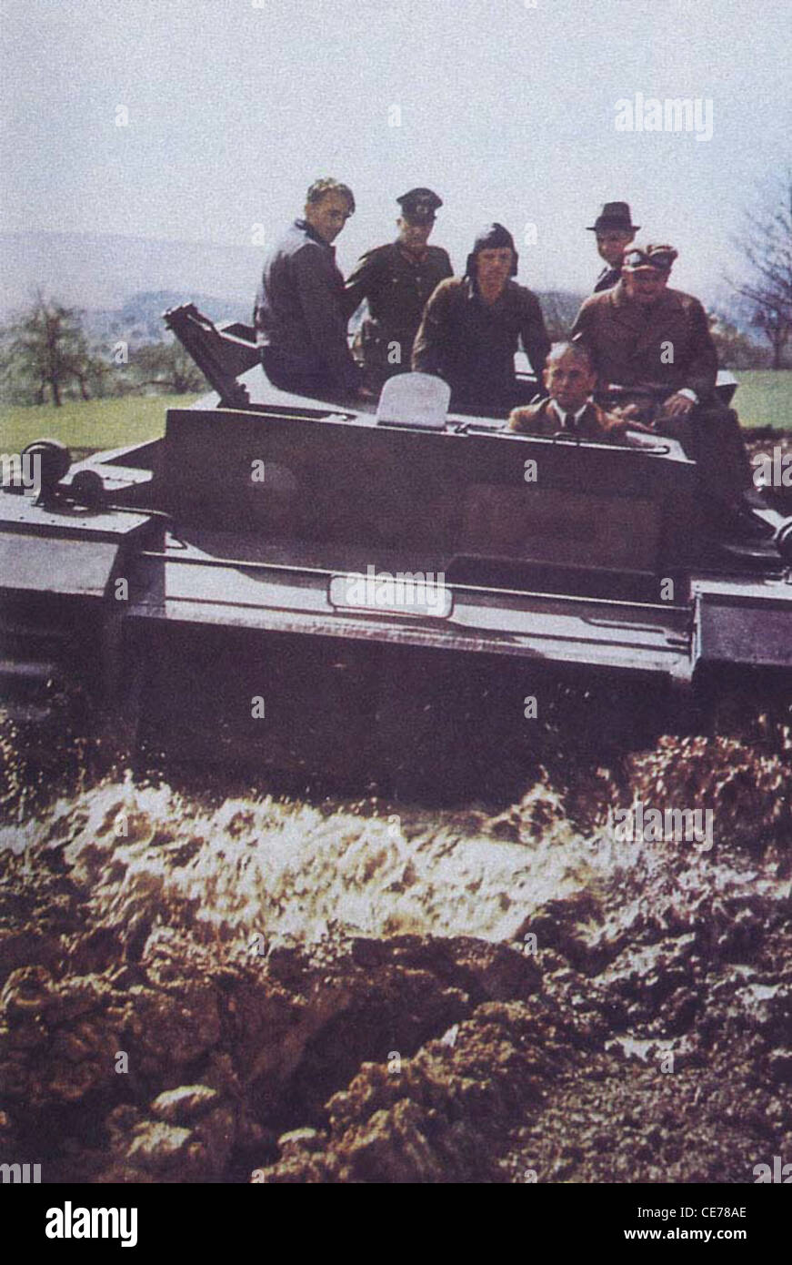 Colour images of the second world war Stock Photo - Alamy