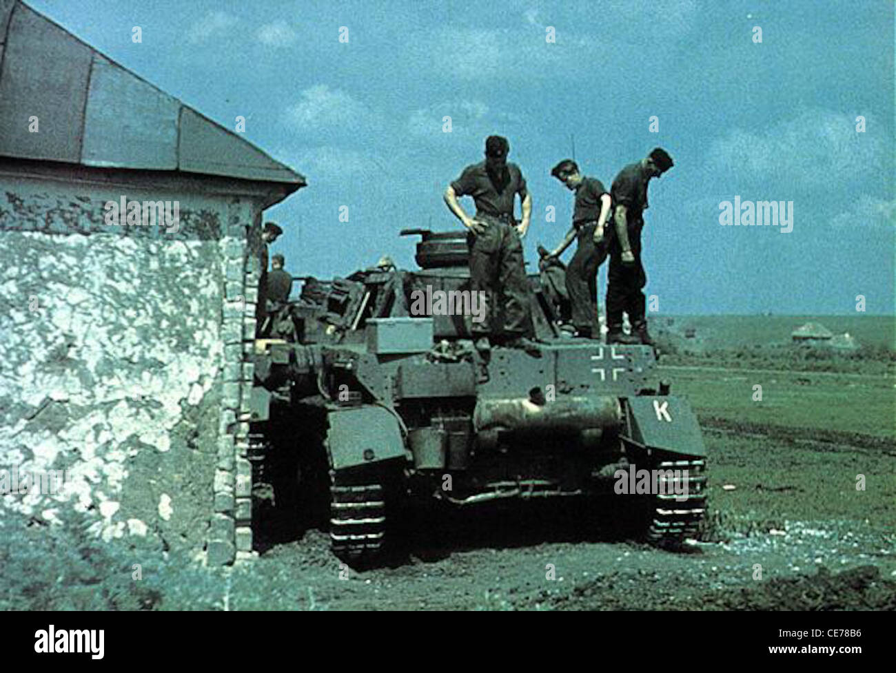 Colour images of the second world war Stock Photo - Alamy