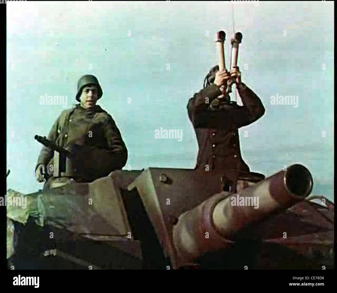 Colour images of the second world war Stock Photo - Alamy