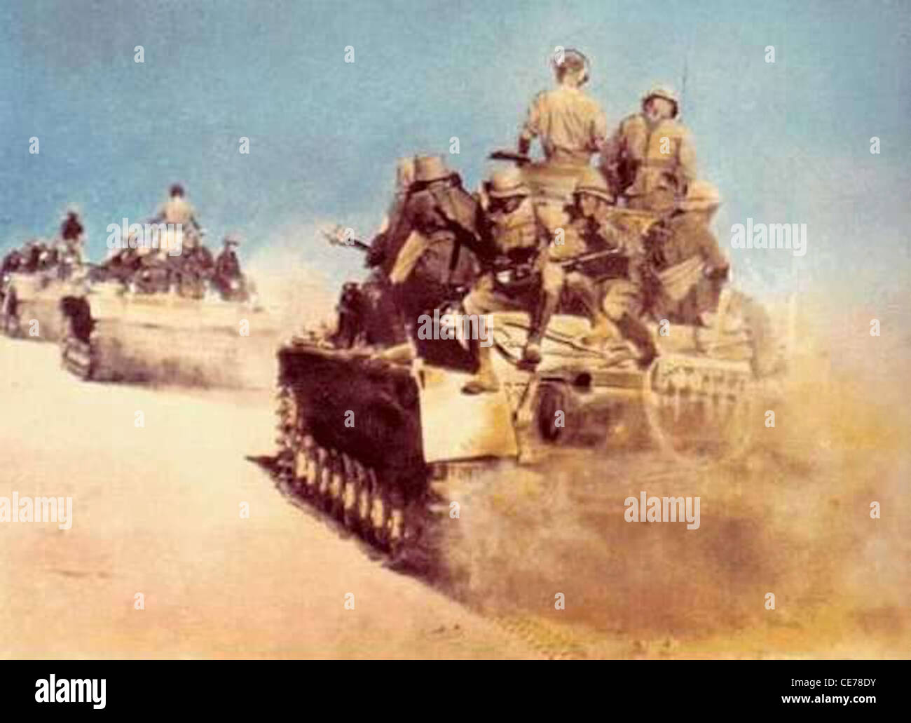 Colour images of the second world war Stock Photo - Alamy