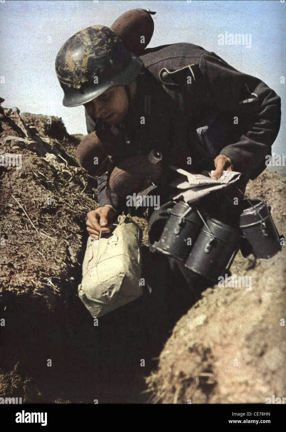 Colour images of the second world war Stock Photo - Alamy