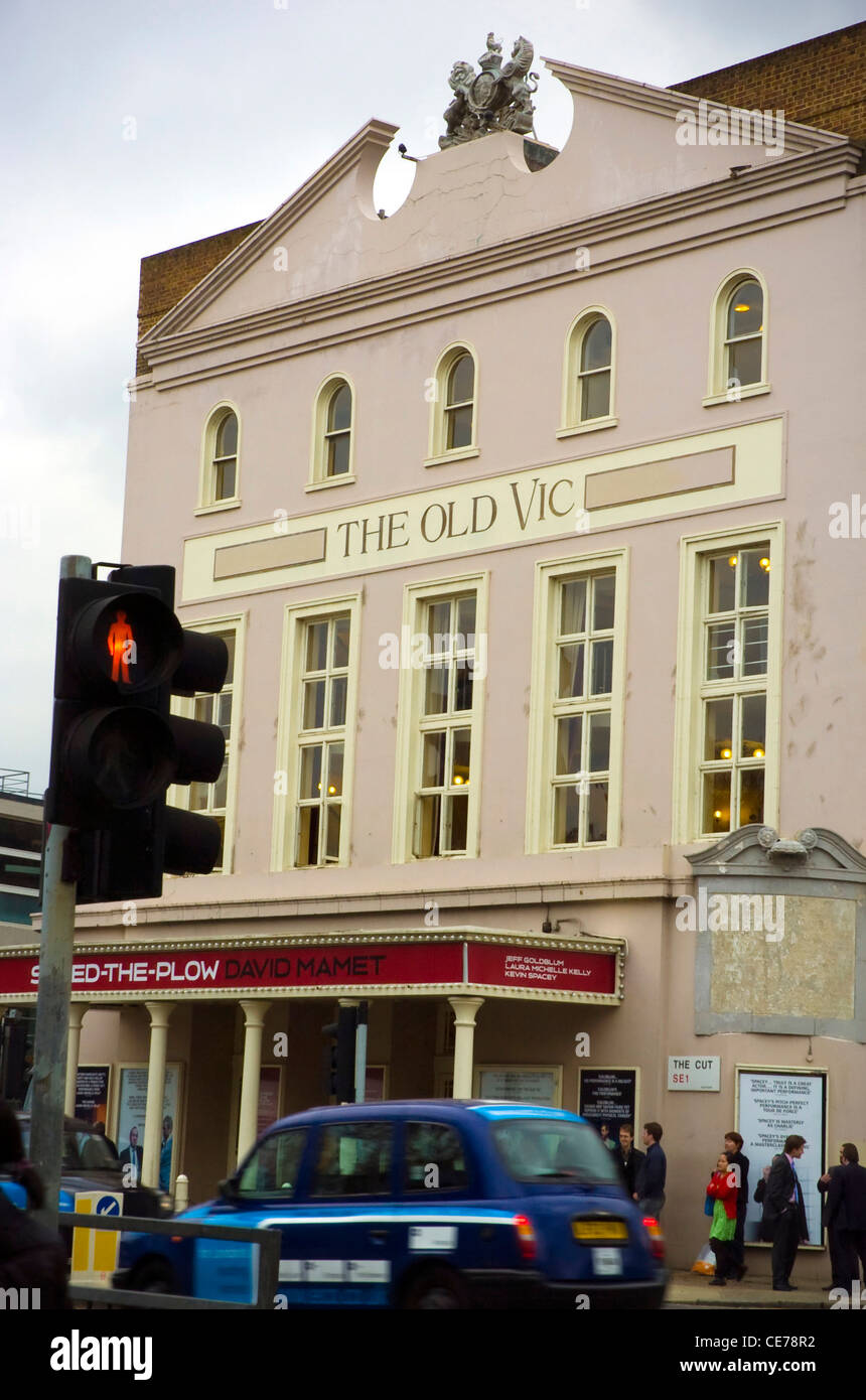 Old Vic building theatre in London Stock Photo - Alamy