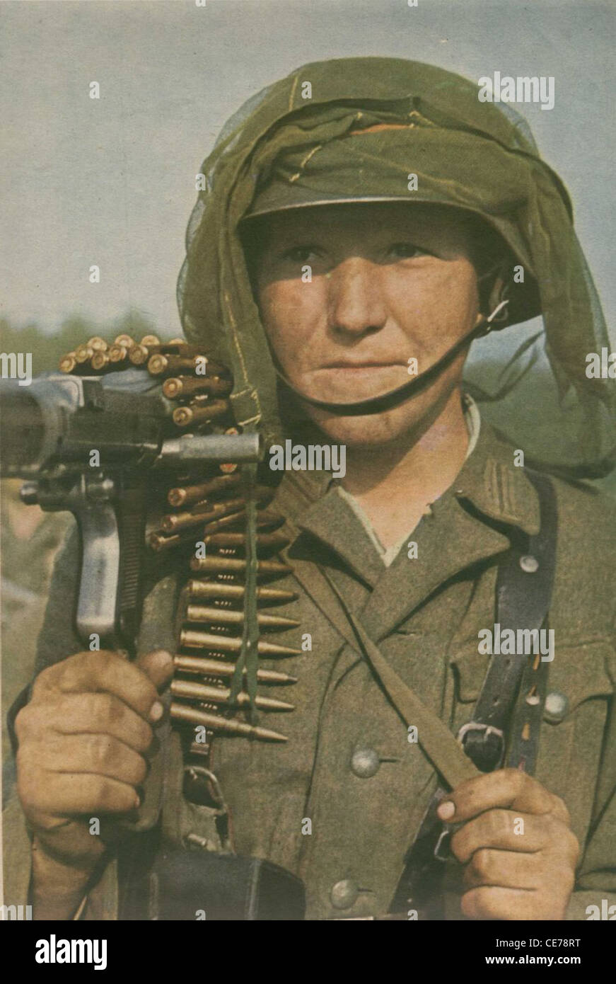 Colour images of the second world war Stock Photo - Alamy