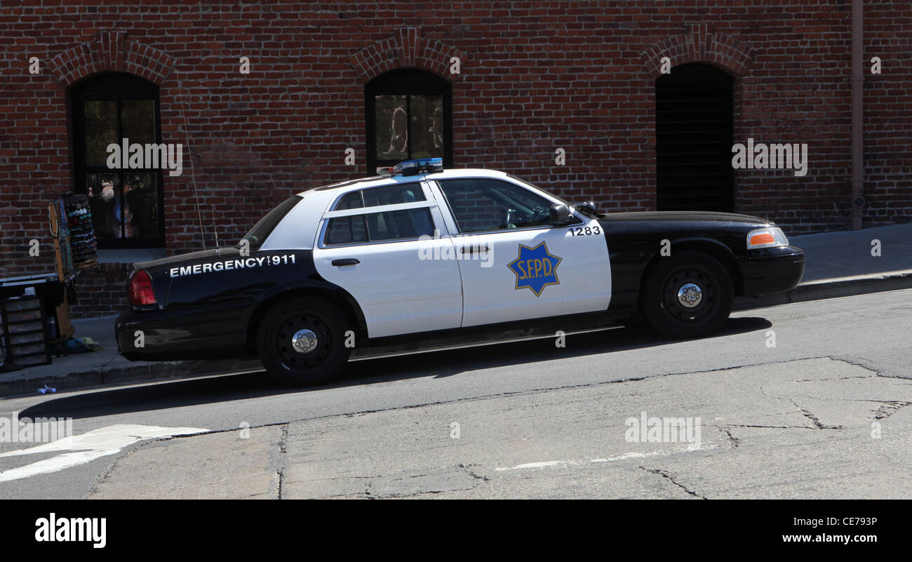 San francisco police car hi-res stock photography and images - Alamy