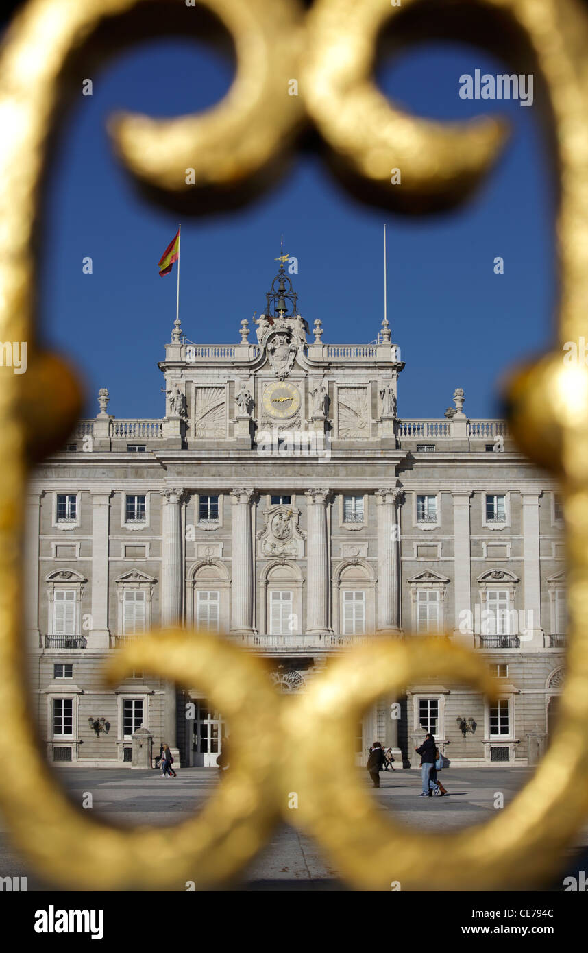 The Royal Palace, Madrid, Spain Stock Photo - Alamy