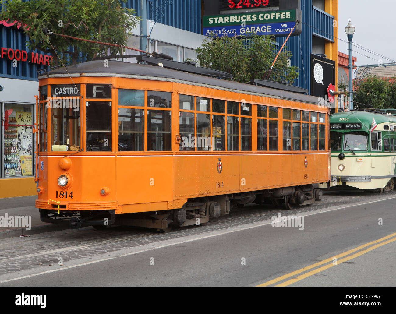 Vintage tramcar hi-res stock photography and images - Alamy