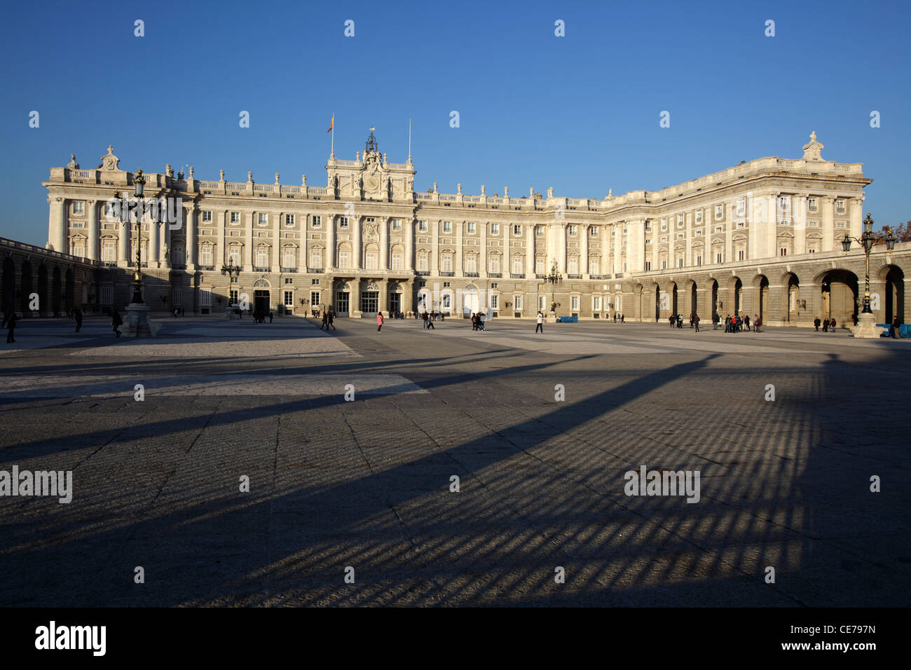 The Royal Palace, Madrid, Spain Stock Photo - Alamy