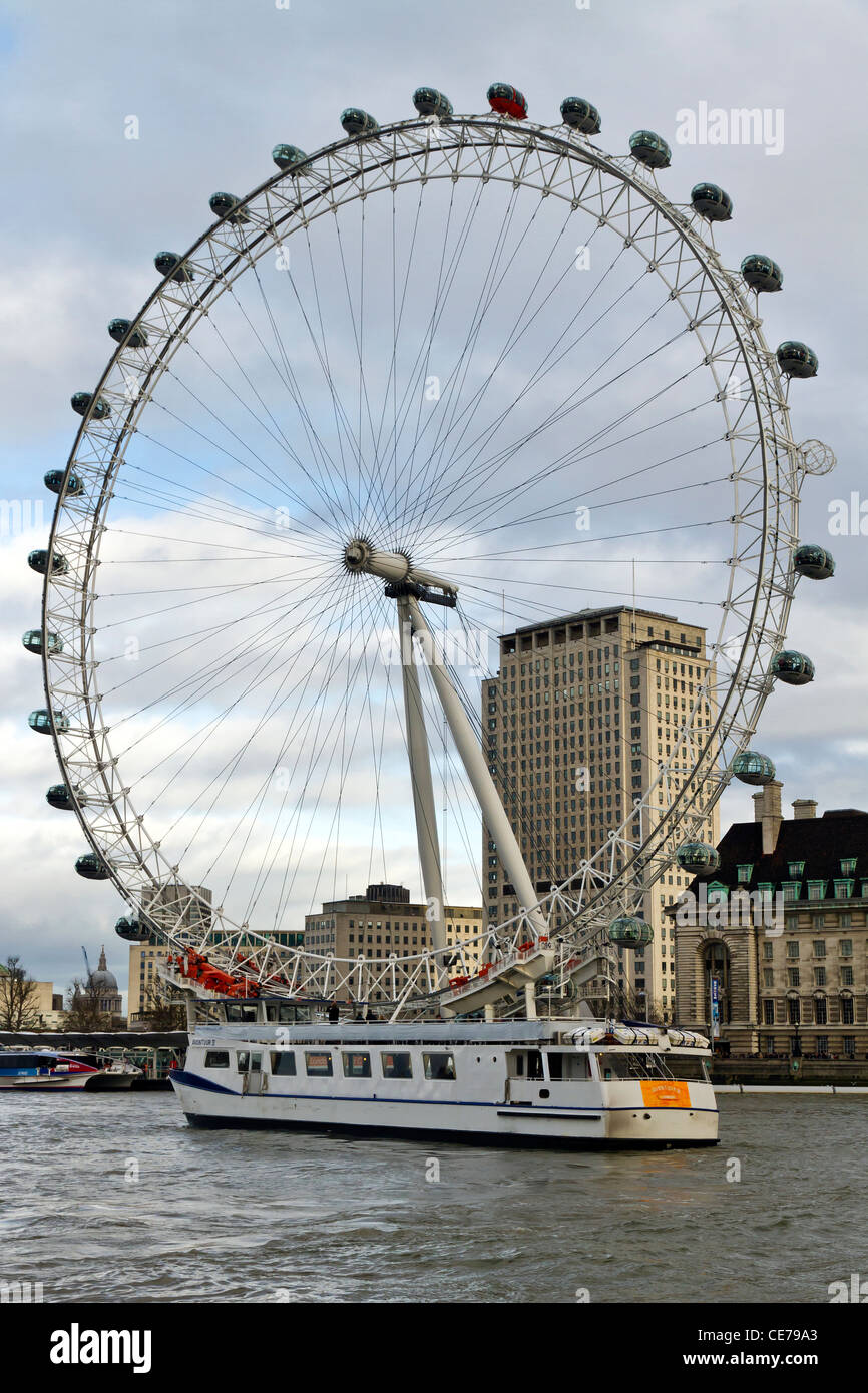 London eye view hi-res stock photography and images - Alamy
