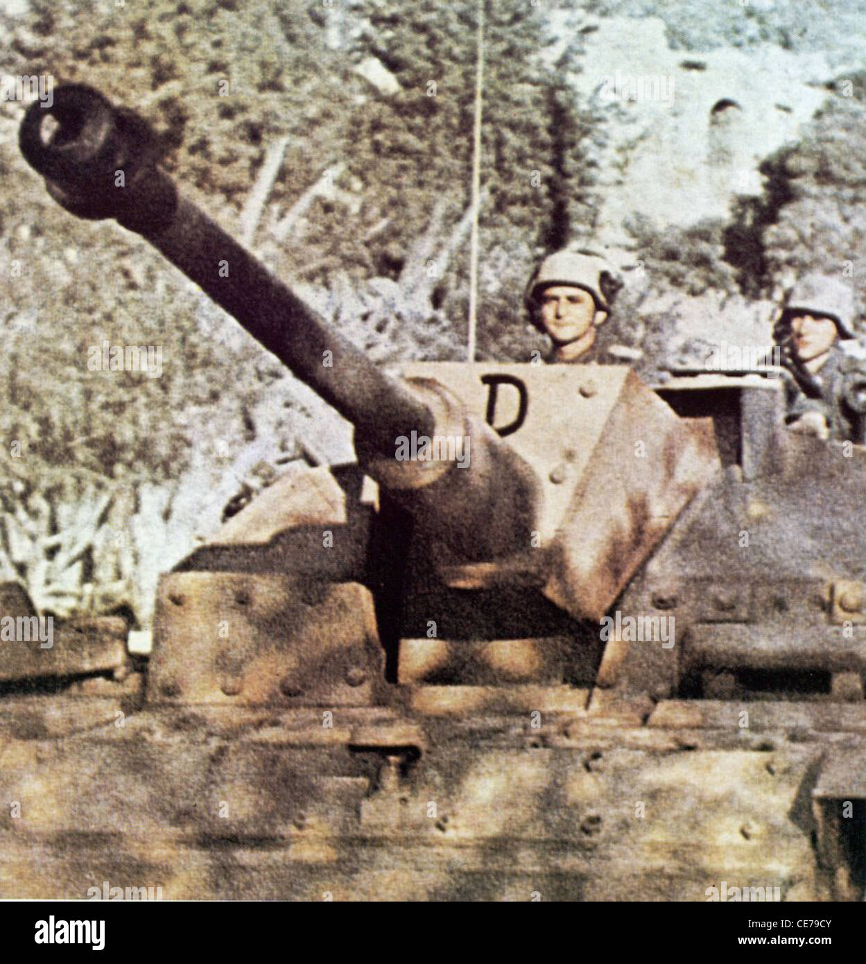 Colour images of the second world war Stock Photo - Alamy