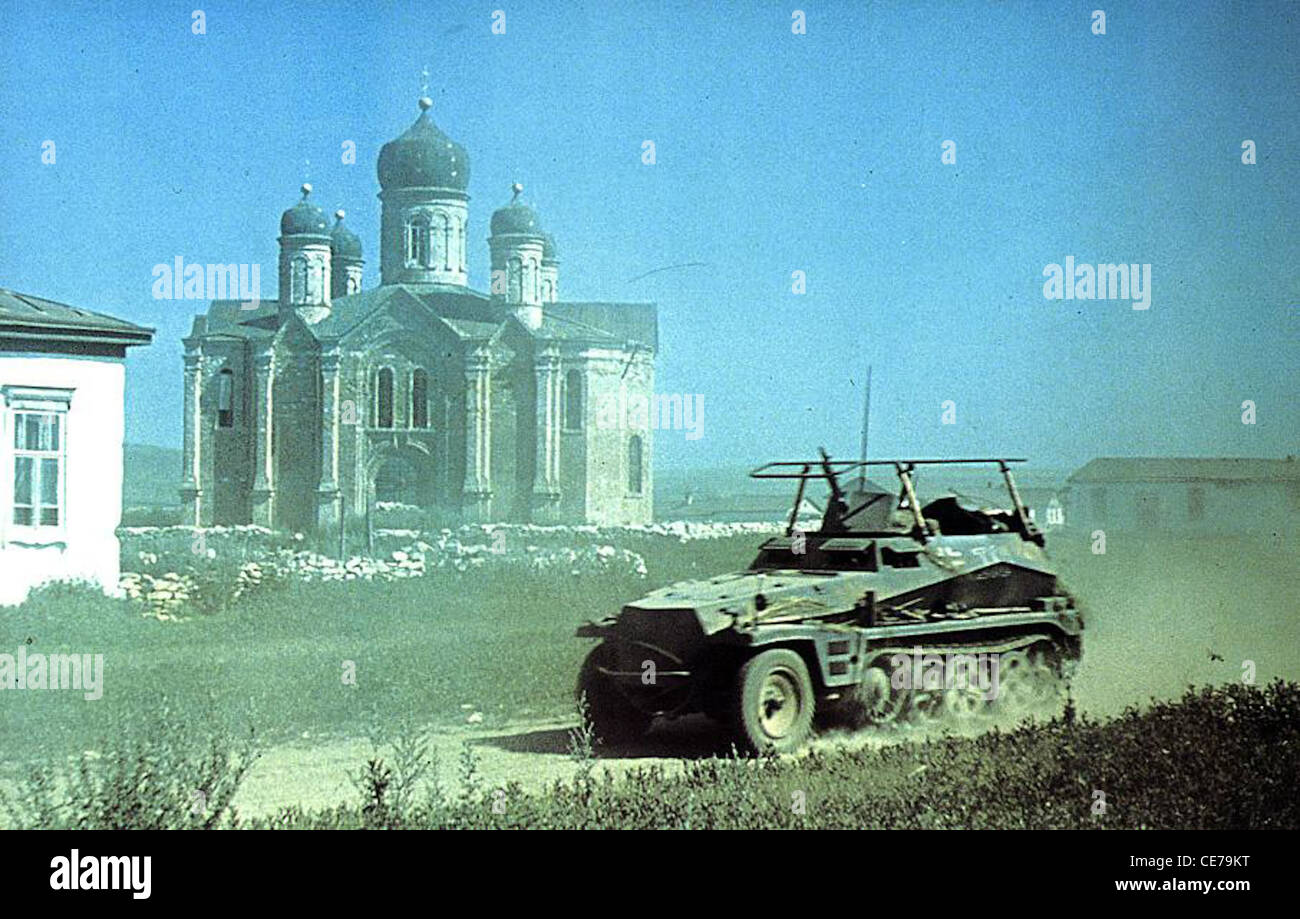 Colour images of the second world war Stock Photo - Alamy