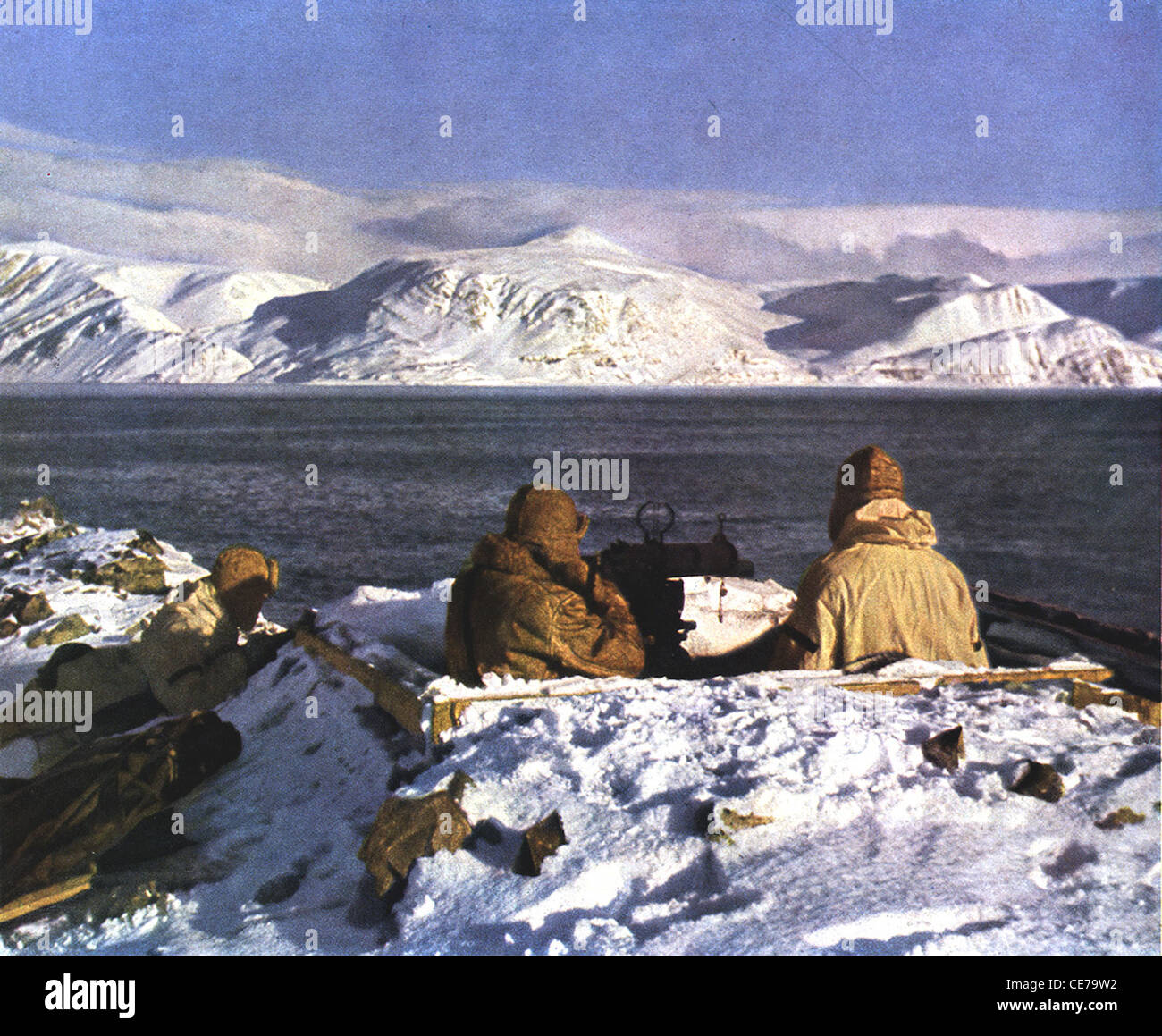 Colour images of the second world war Stock Photo - Alamy