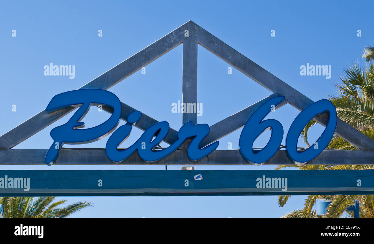 Clearwater beach sign clearwater beach hi-res stock photography and ...