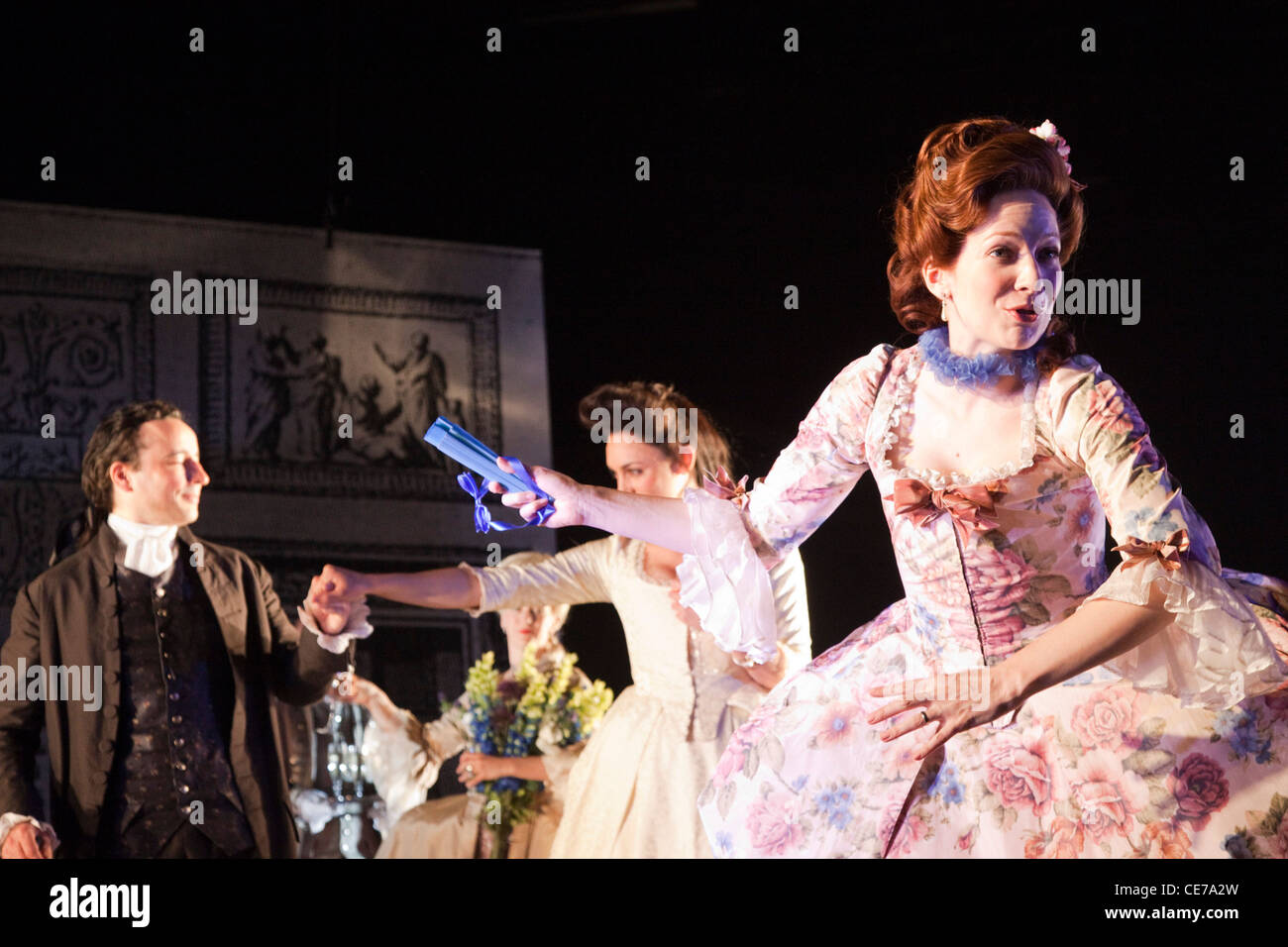 The School for Scandal opens at the Barbican Theatre. Katherine ...