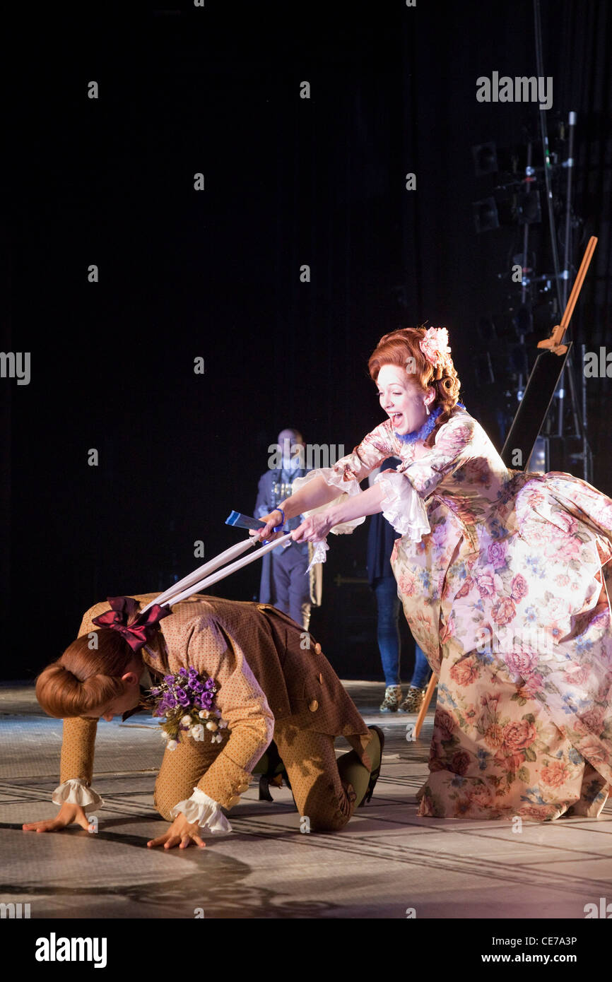 The School for Scandal opens at the Barbican Theatre. Katherine ...