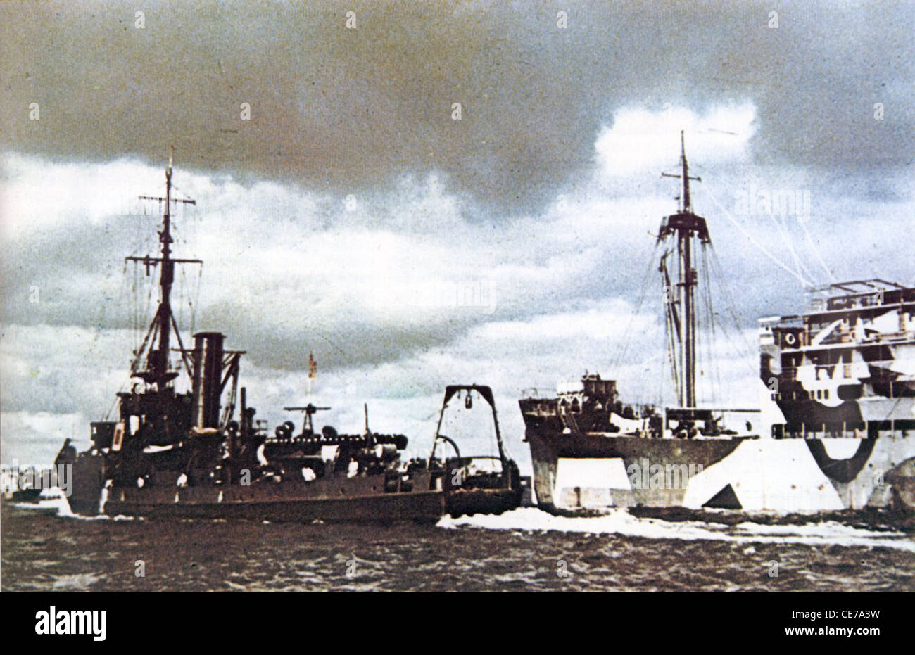 Colour images of the second world war Stock Photo - Alamy