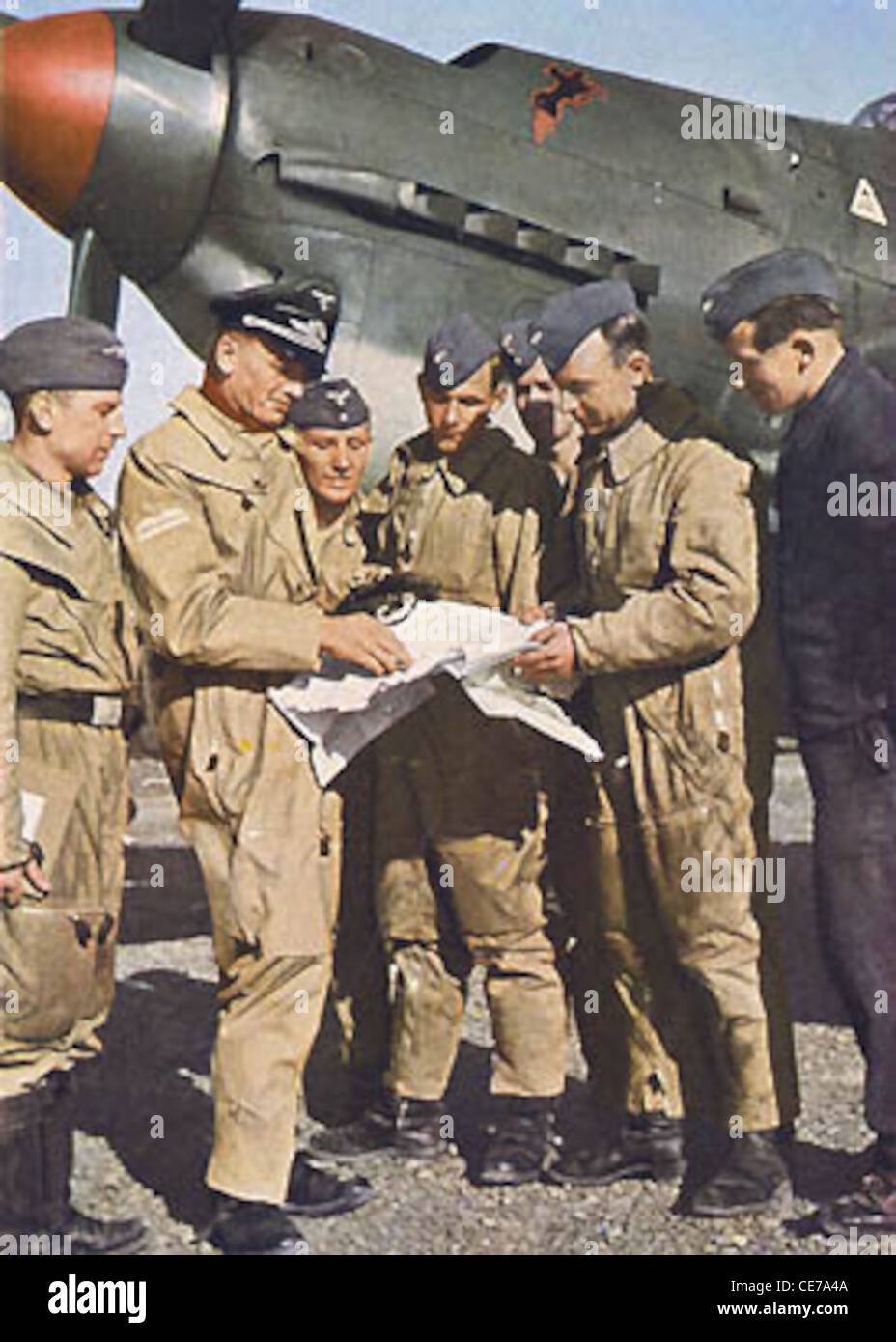 Colour images of the second world war Stock Photo - Alamy