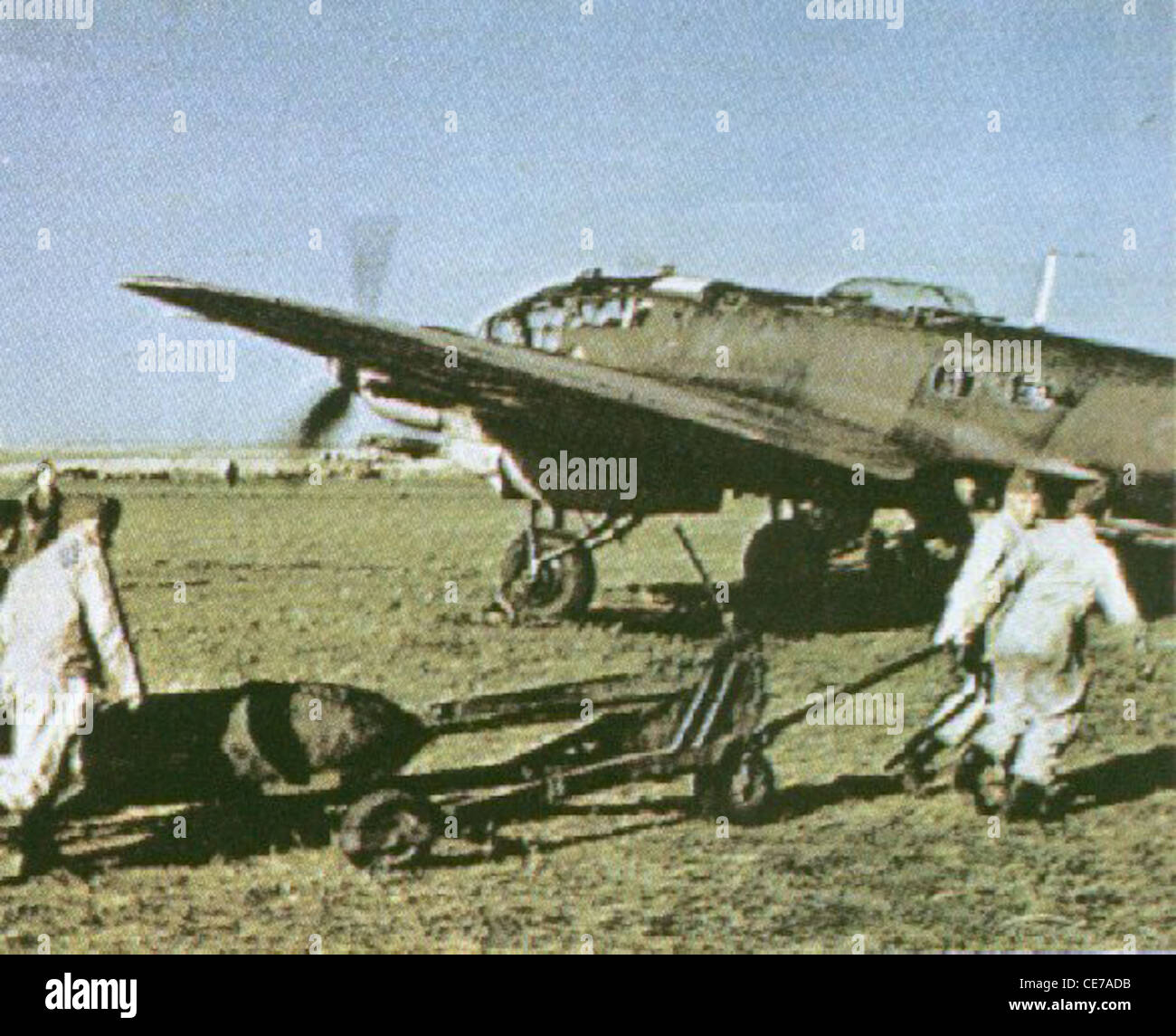 Colour images of the second world war Stock Photo - Alamy