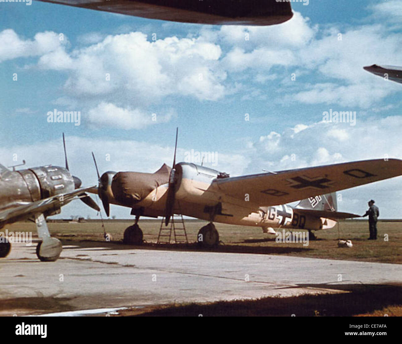 Colour images of the second world war Stock Photo - Alamy