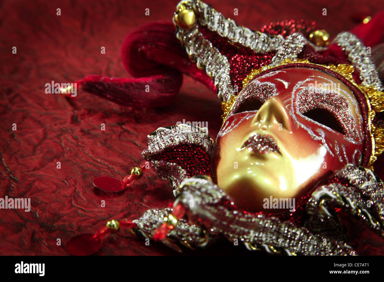 Ornate carnival mask Stock Photo - Alamy