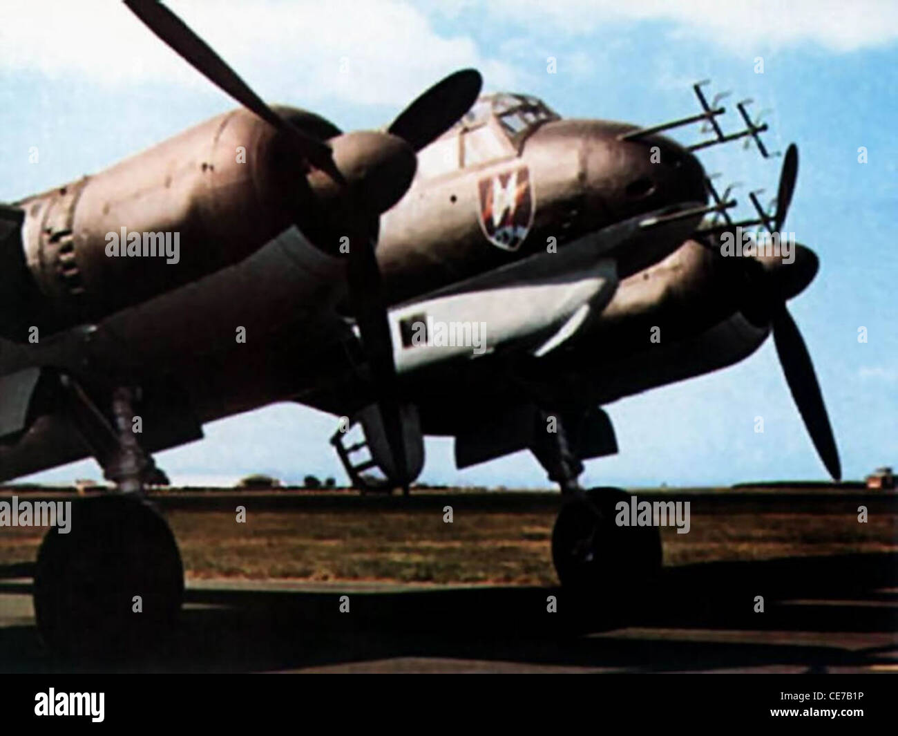 Colour images of the second world war Stock Photo - Alamy