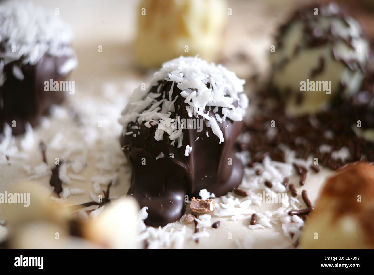 SELECTION OF CHOCOLATES Stock Photo - Alamy