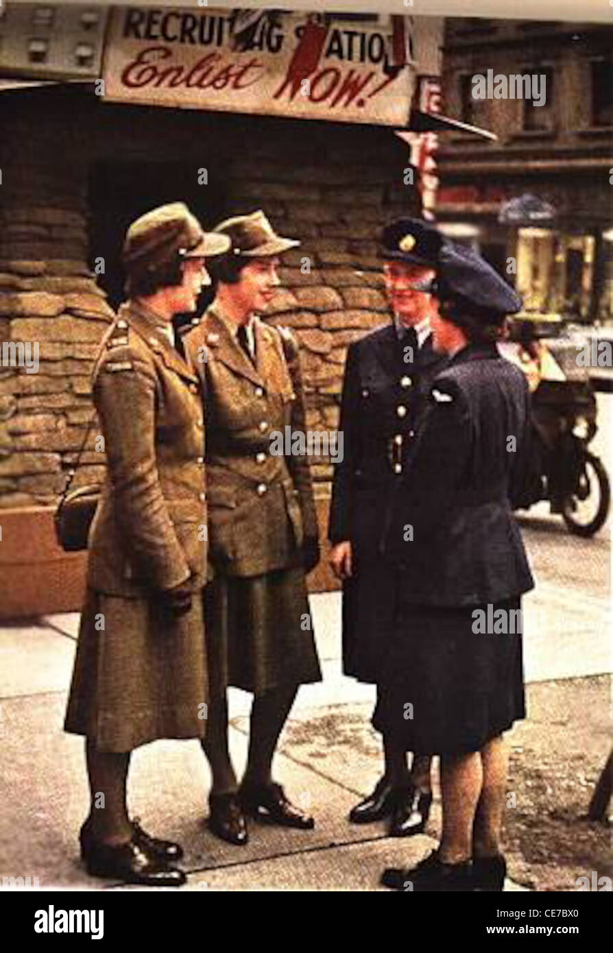 Archive photography of world war two Women during World War 2 (WW2 ...