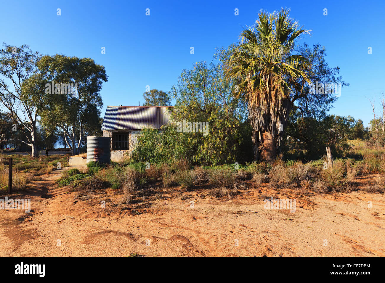 William Nappers Old Outback Hotel Ruins Stock Photo - Alamy
