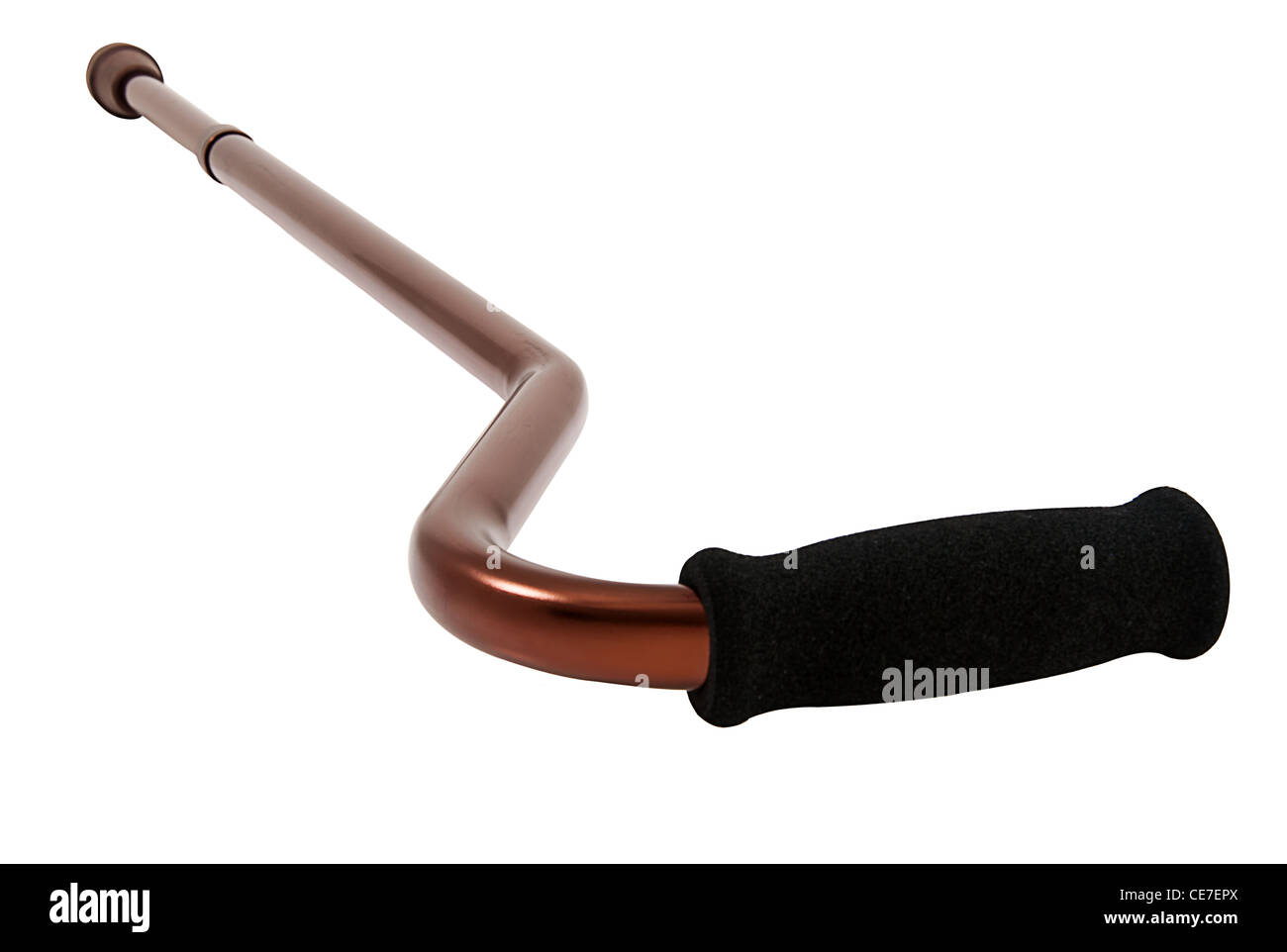 Modern style walking stick for disabled Stock Photo - Alamy