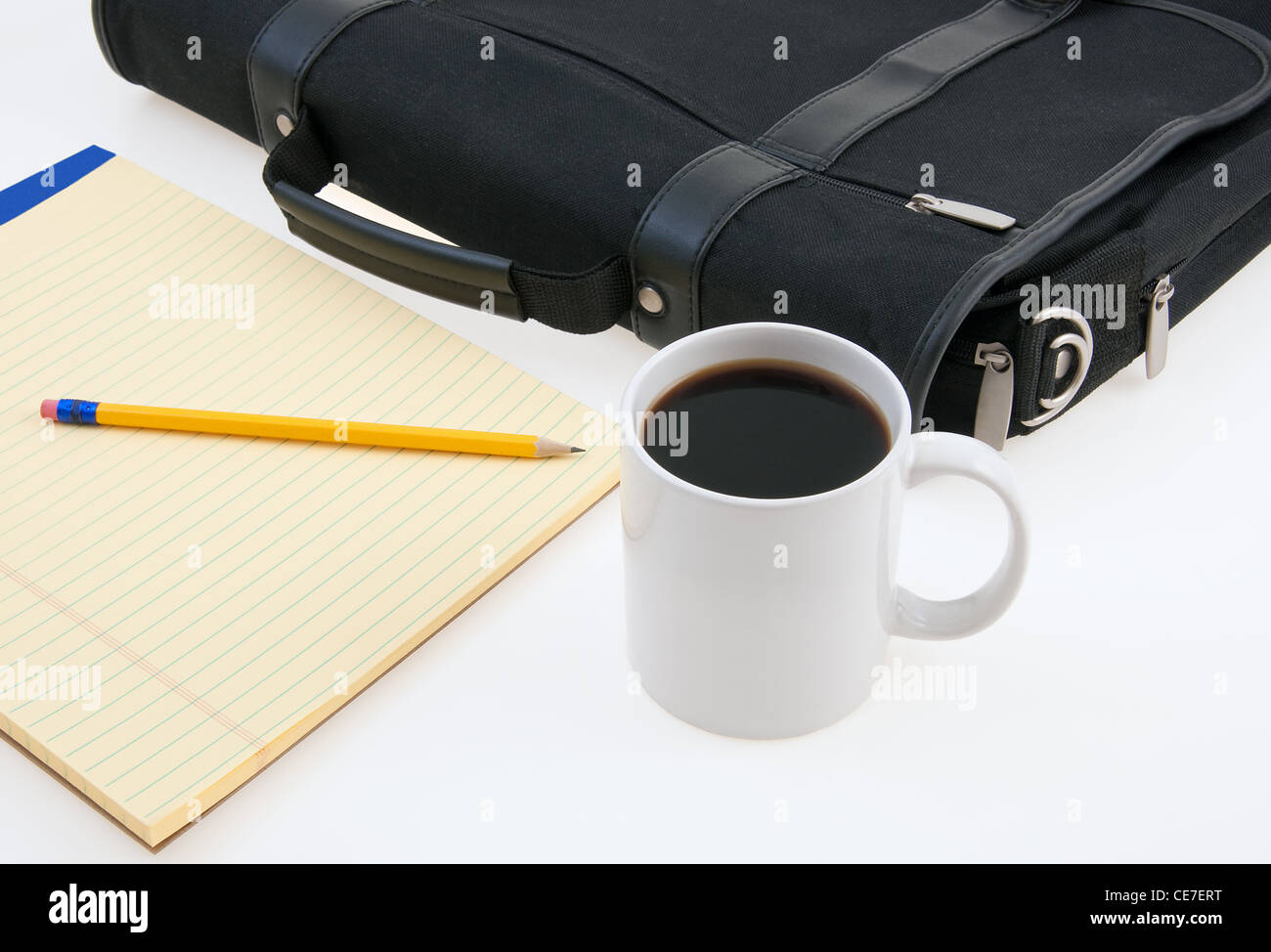 Morning coffee on the way to work Stock Photo - Alamy